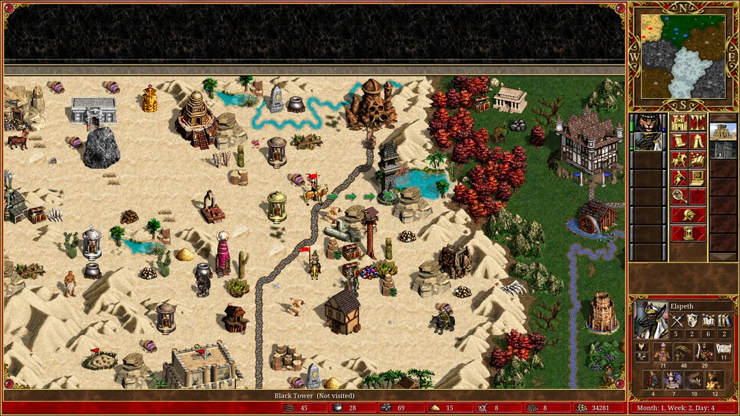 Sand Theme : Écouter et noter la musique de l'OST de Heroes of Might ...