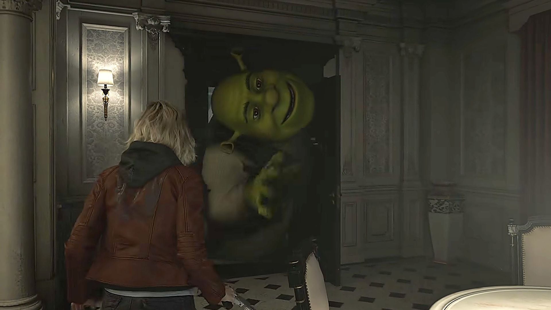 Resident Evil Requiem : Shrek débarque dans un mod bien flippant